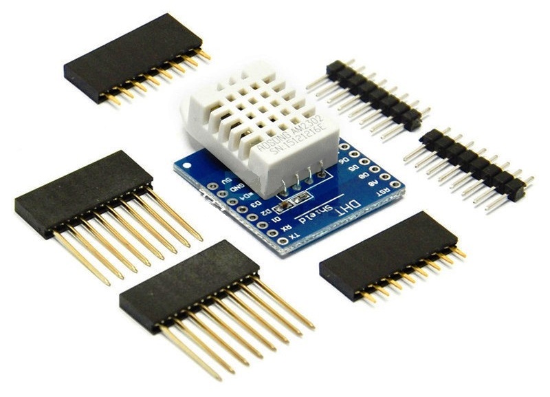 Shield Sensor DHT22/AM2302 para WeMos D1 Mini | Didácticas Electrónicas I+D